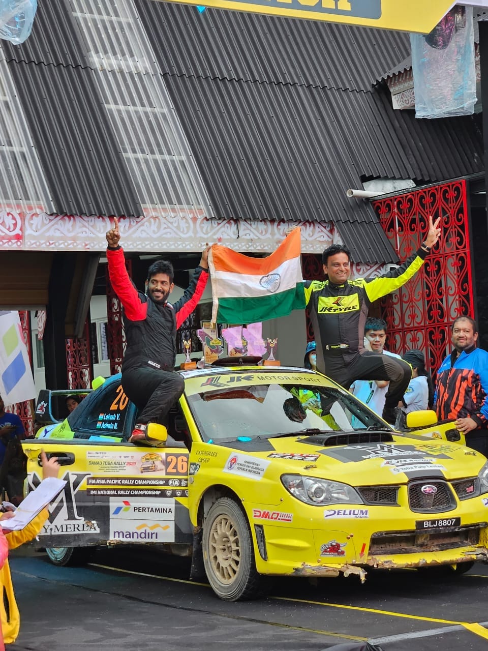JK Tyre Motorsport drivers excel at the Asia Pacific Rally Championship ...